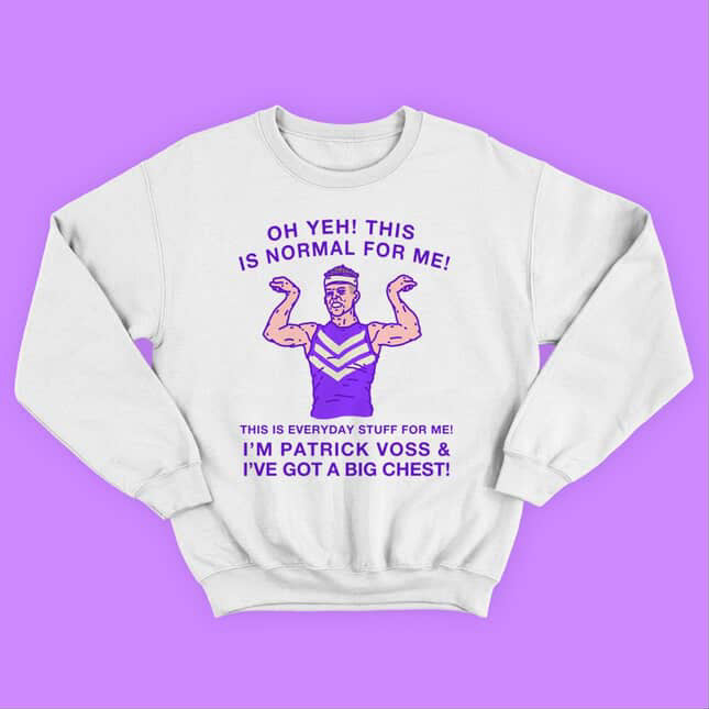 NORMAL PAT VOSS: JUMPER – The Carlton Draft