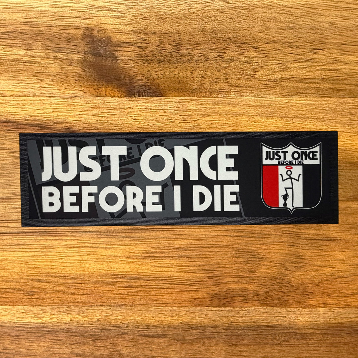 SAINTS JUST ONCE - LARGE BAR RUNNER – The Carlton Draft