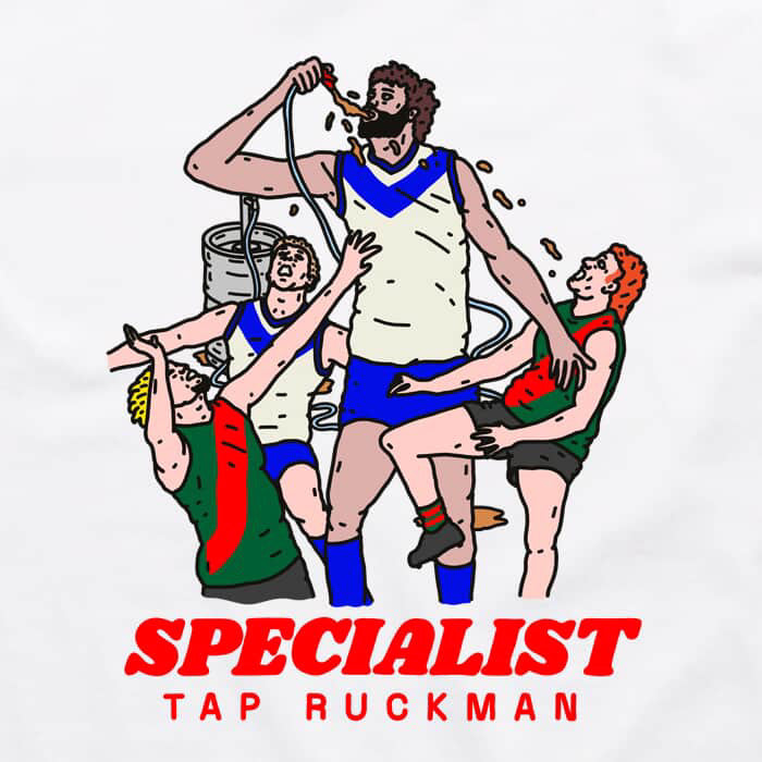 SPECIALIST TAP RUCKMAN: FRONT ONLY – The Carlton Draft