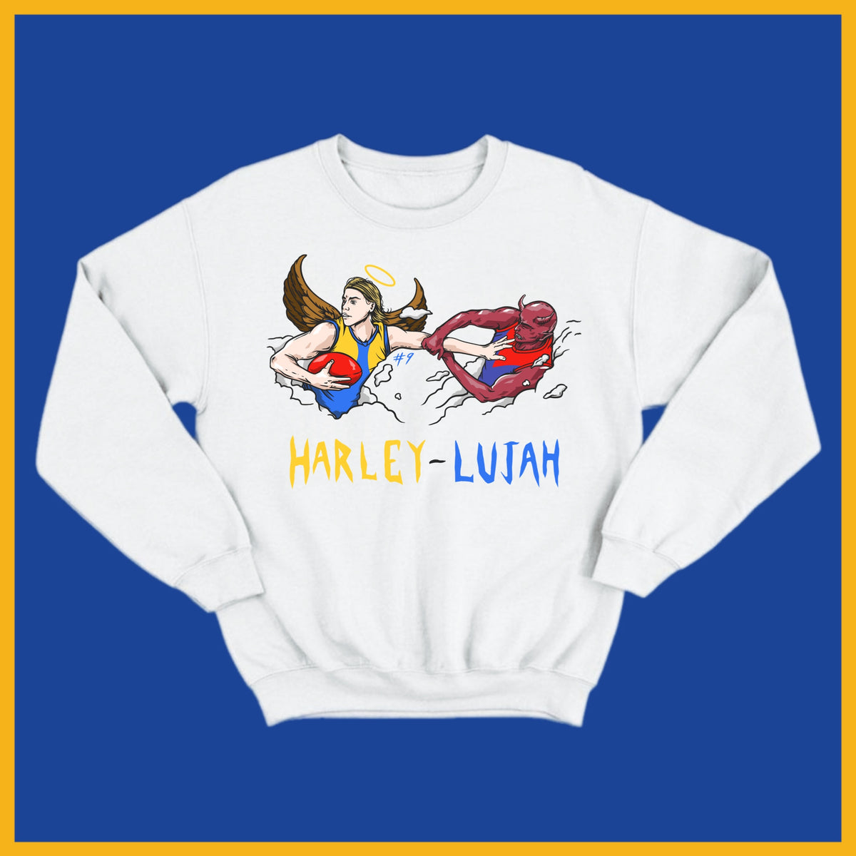 HARLEY-LUJAH: JUMPER FRONT ONLY – The Carlton Draft