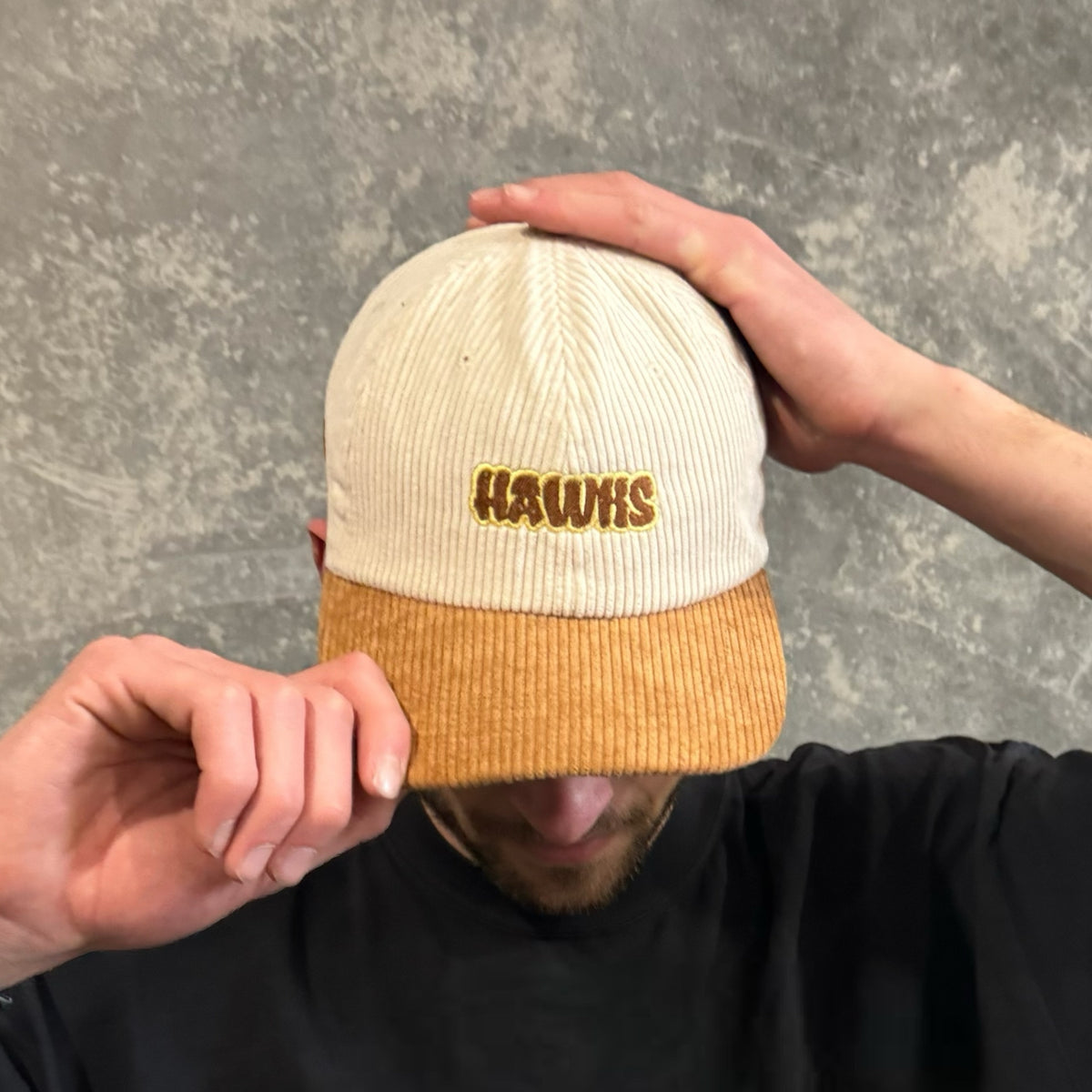 HAWKS STITCH CHORD HAT – The Carlton Draft