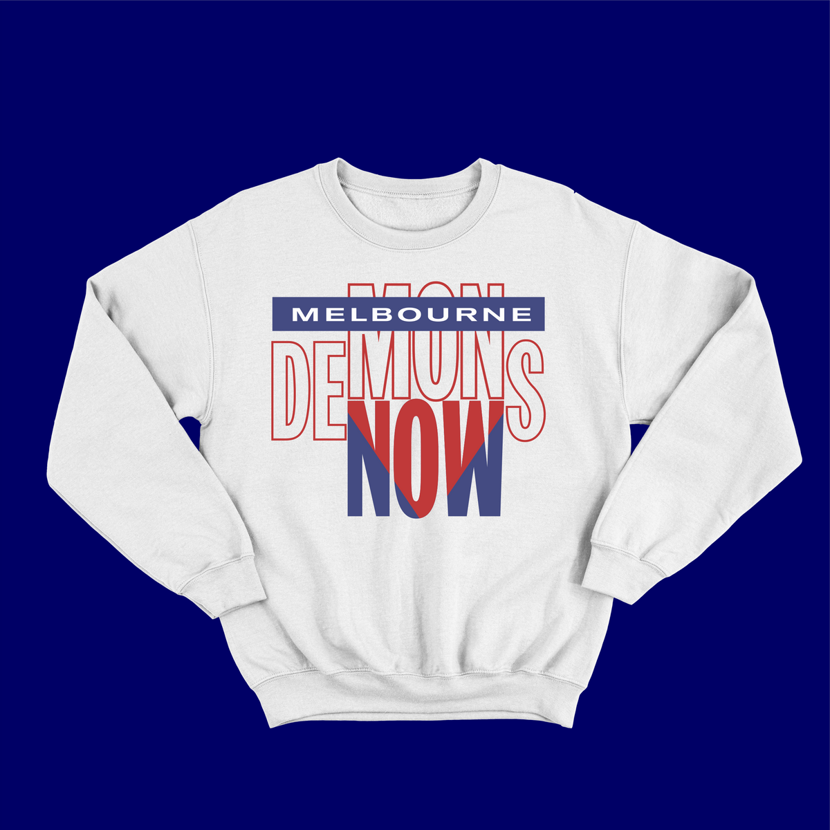 MELBOURNE NOW: JUMPER FRONT ONLY – The Carlton Draft