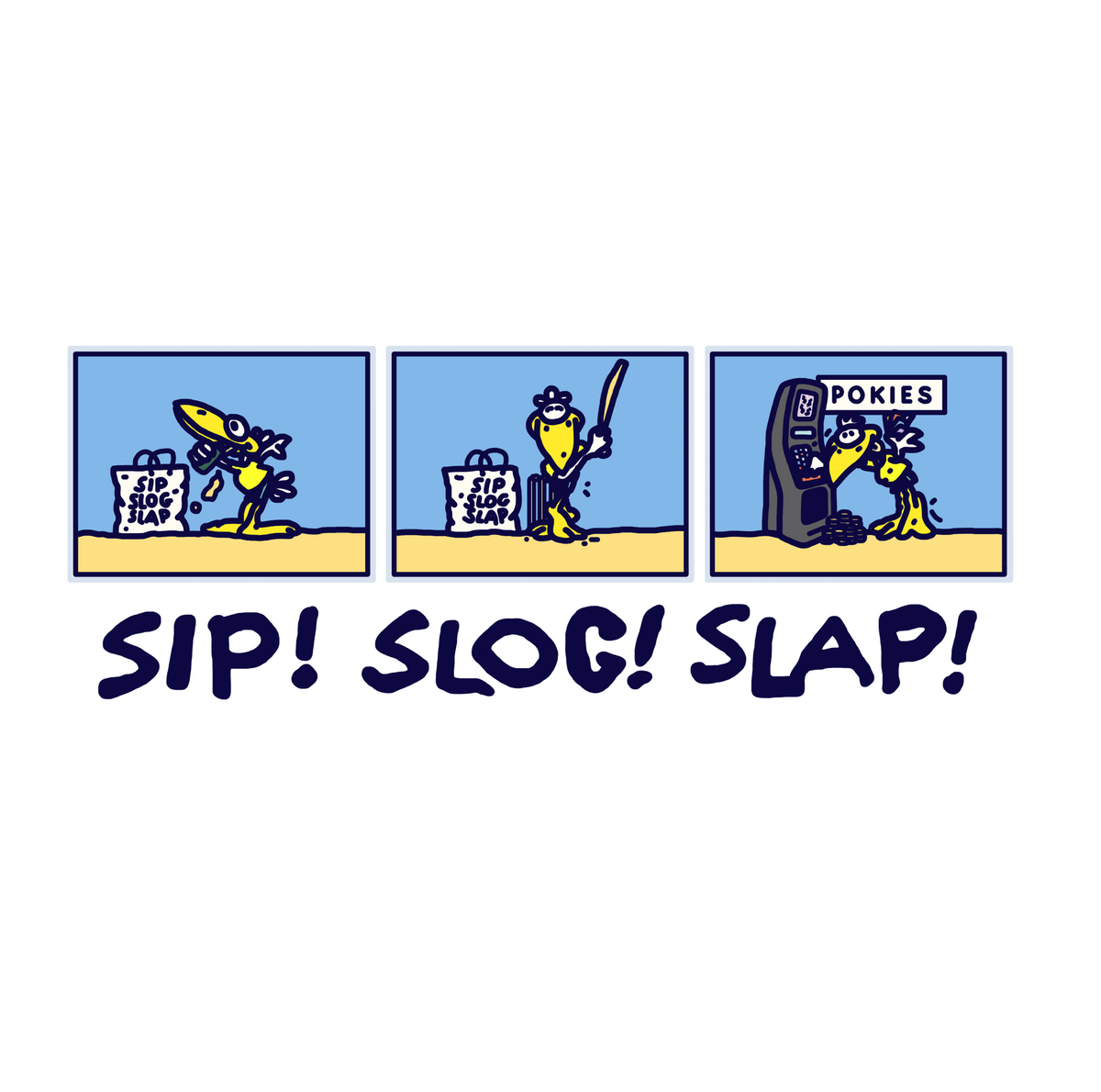 SIP, SLOG, SLAP TEE – The Carlton Draft