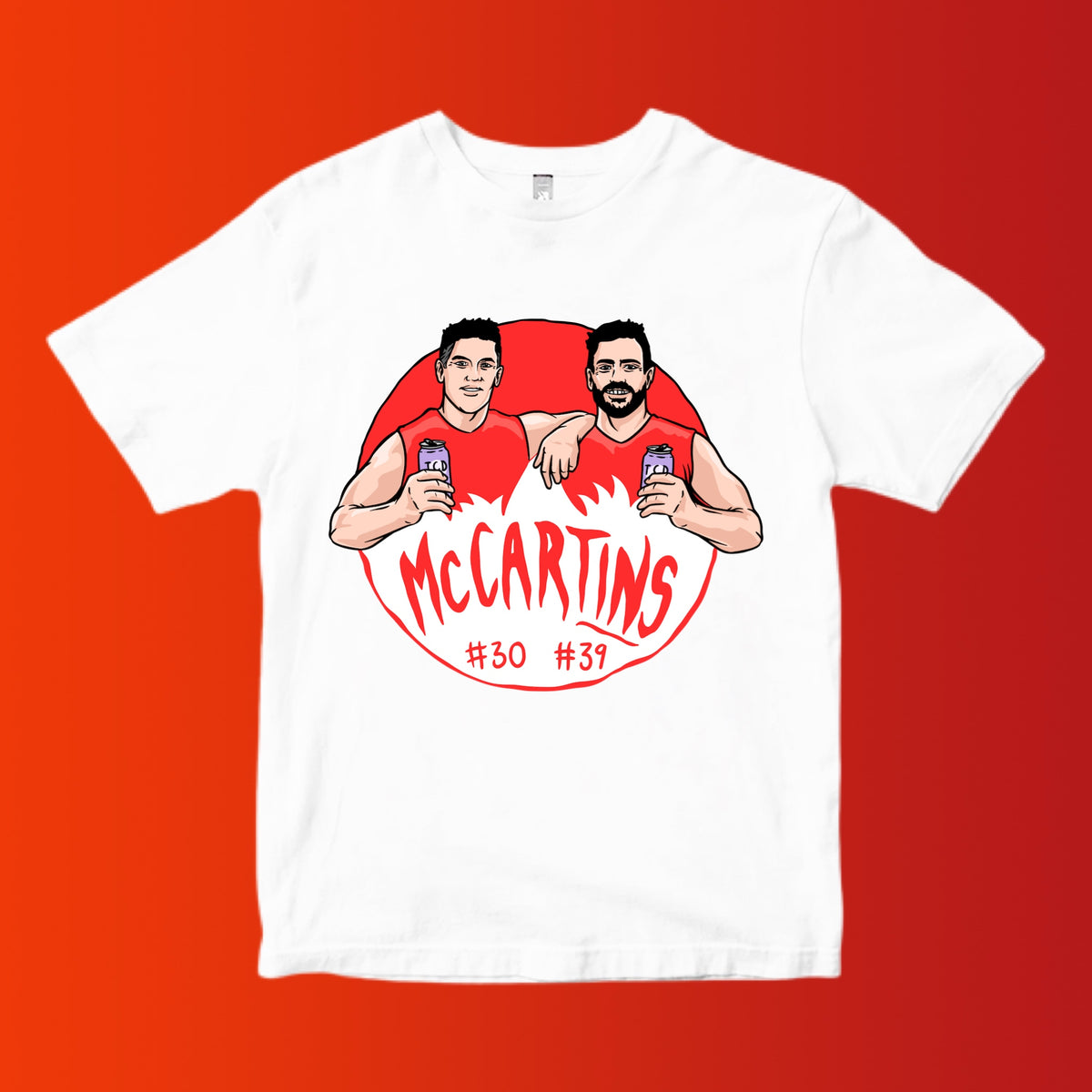 SWANS MCCAR-TINS: FRONT ONLY – The Carlton Draft