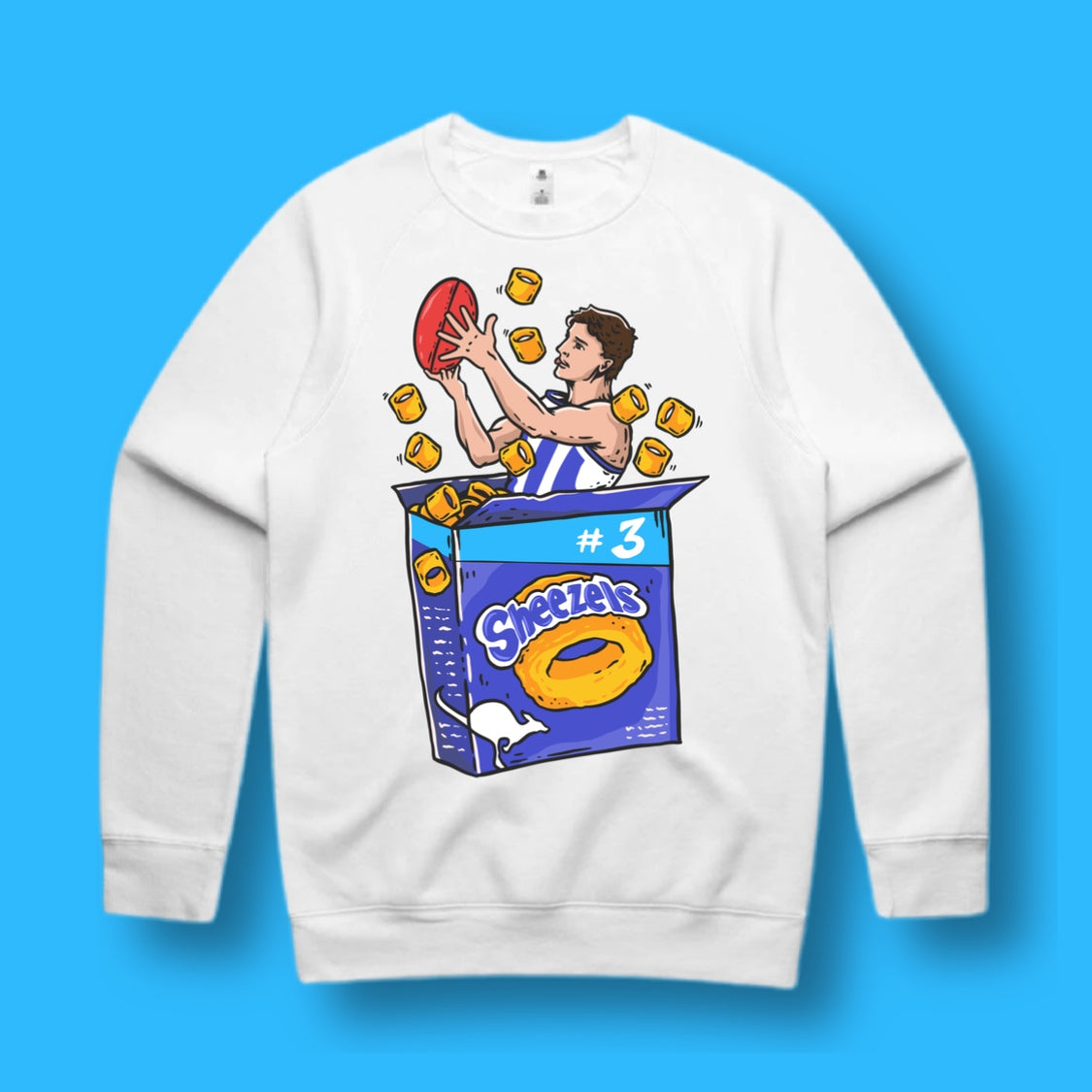 SHEEZEL’S CHEEZEL: JUMPER - FRONT ONLY – The Carlton Draft