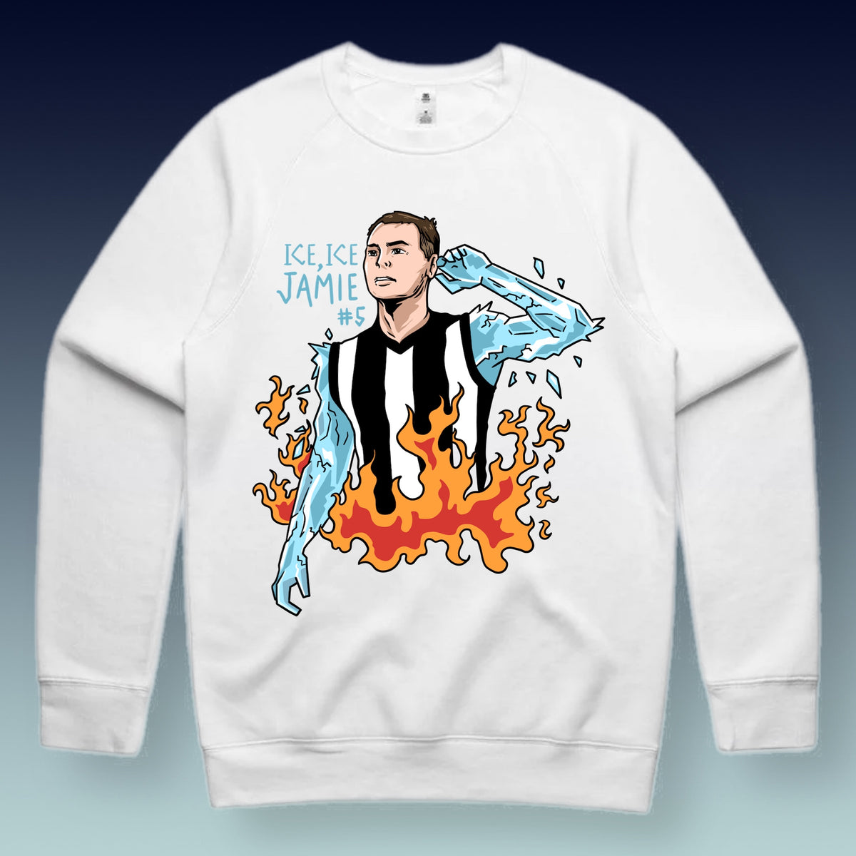ICE ICE JAIMIE: JUMPER - FRONT ONLY – The Carlton Draft