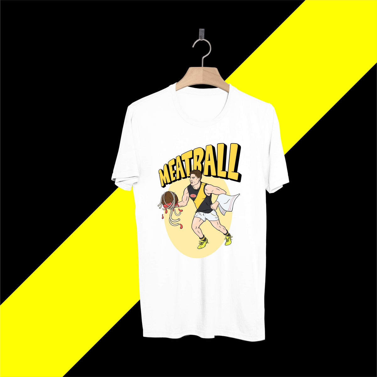 HUMAN MEATBALL: FRONT PRINT ONLY – The Carlton Draft