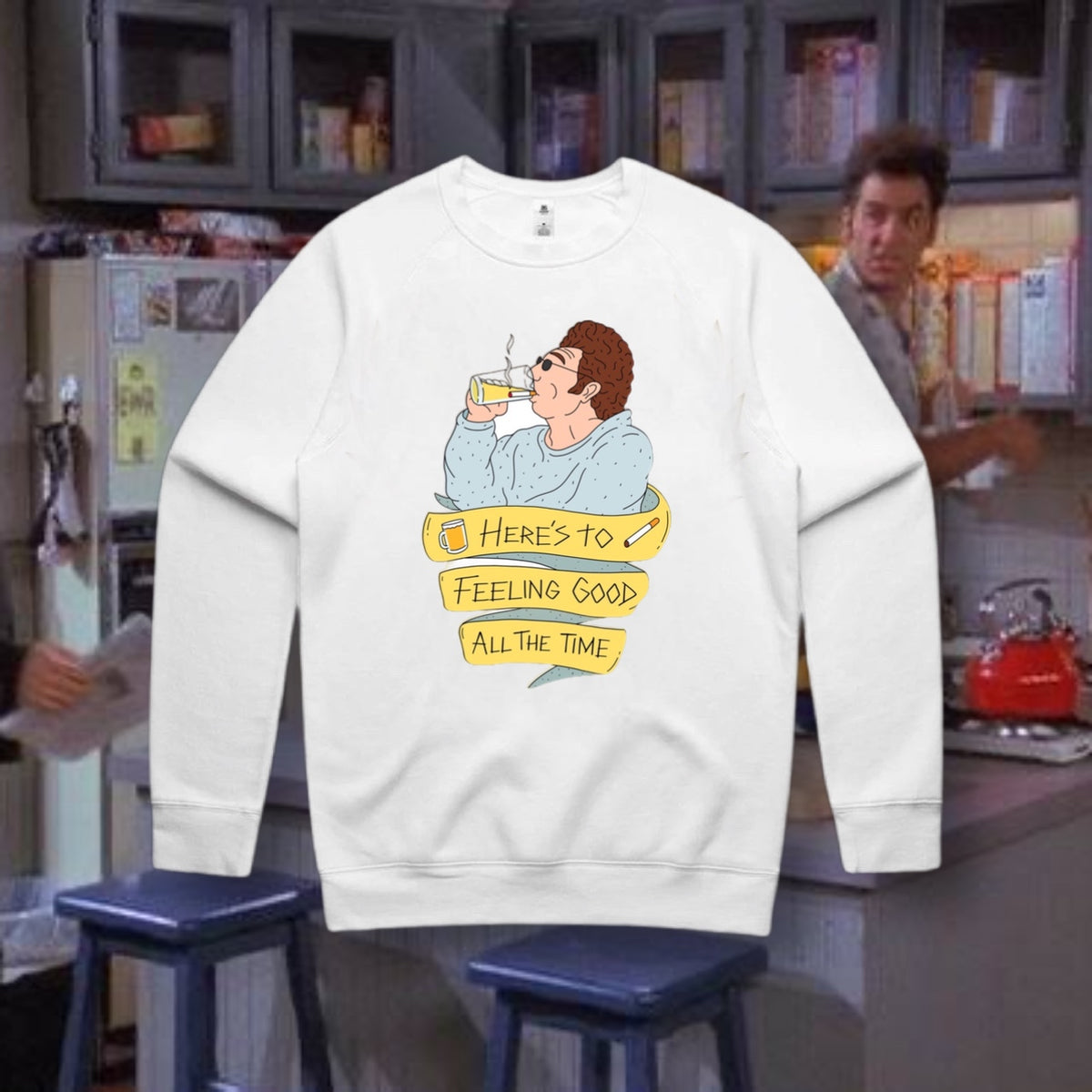 KRAMER: FEELIN’ GOOD - JUMPER FRONT ONLY – The Carlton Draft