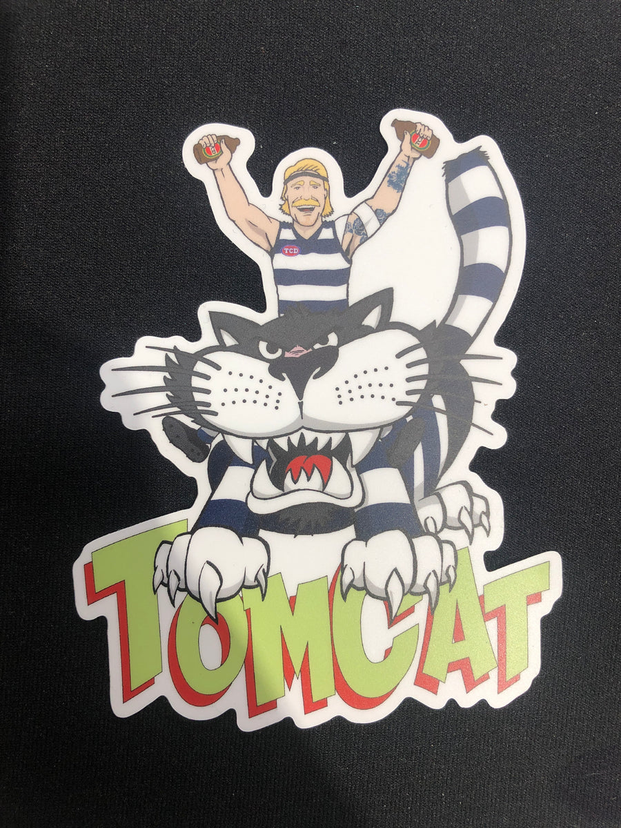 TOMCAT STICKER – The Carlton Draft